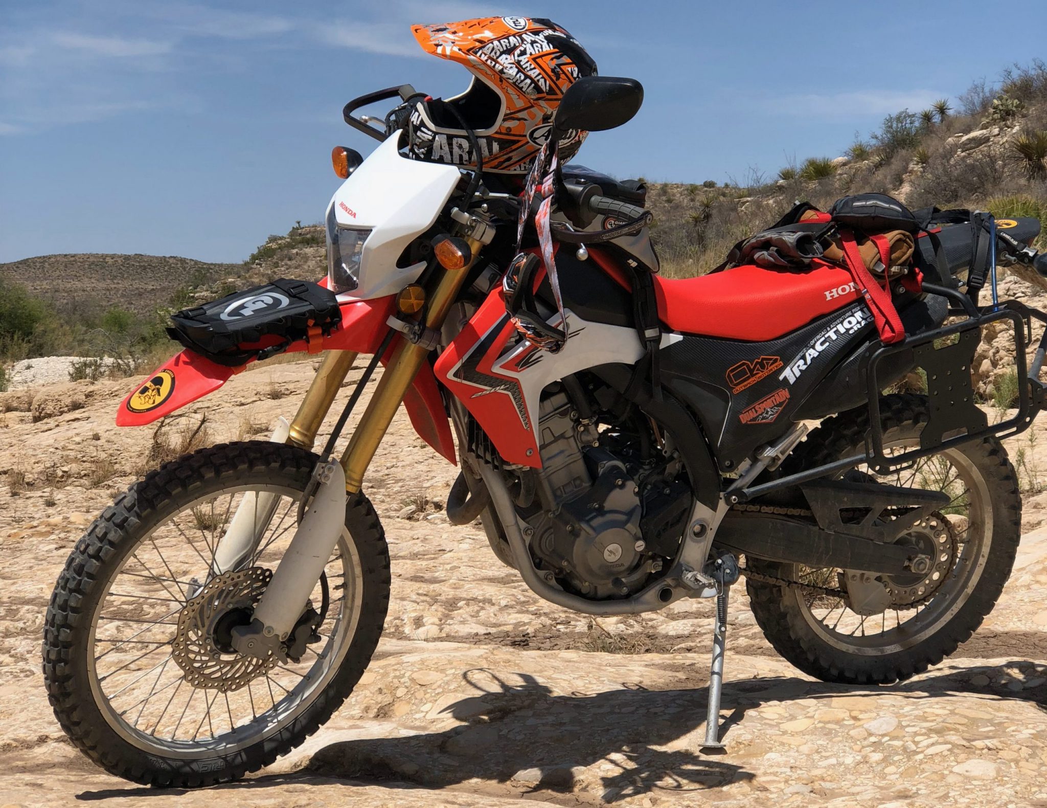 Honda CRF250L – Pannier Racks