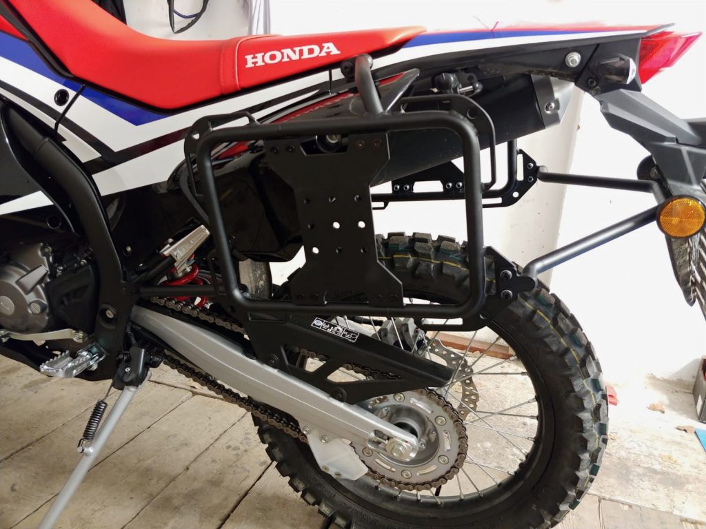 Honda CRF250L – Pannier Racks
