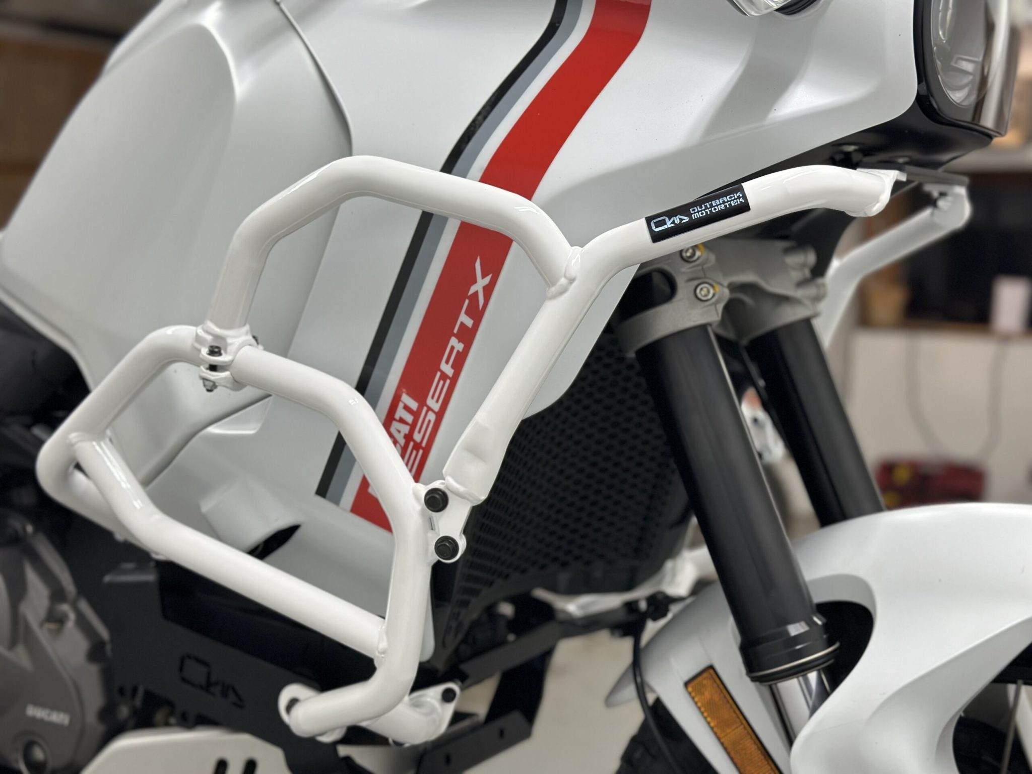 Ducati DesertX – Crash Bars Combo – Outback Motortek USA EAST